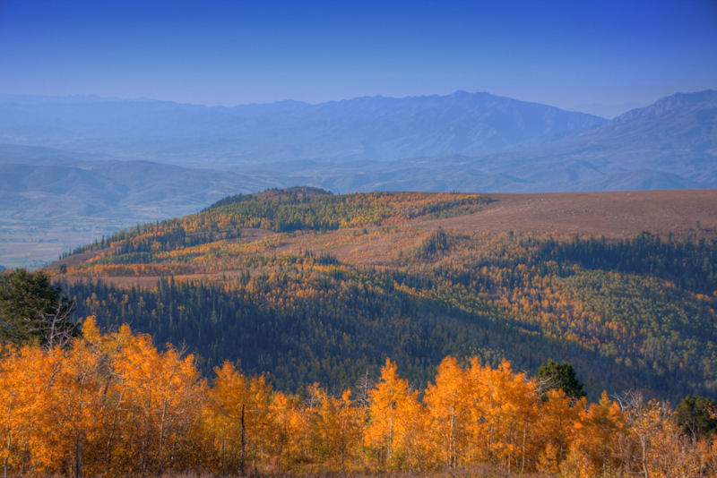 Utah Fall Color Watch: A Warm Fall Day in Ogden Valley